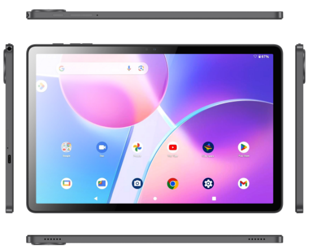 UTAB M1146 Android 14 Octa Core Double Cameras 6GB+128GB Tablet PC - UNIWA